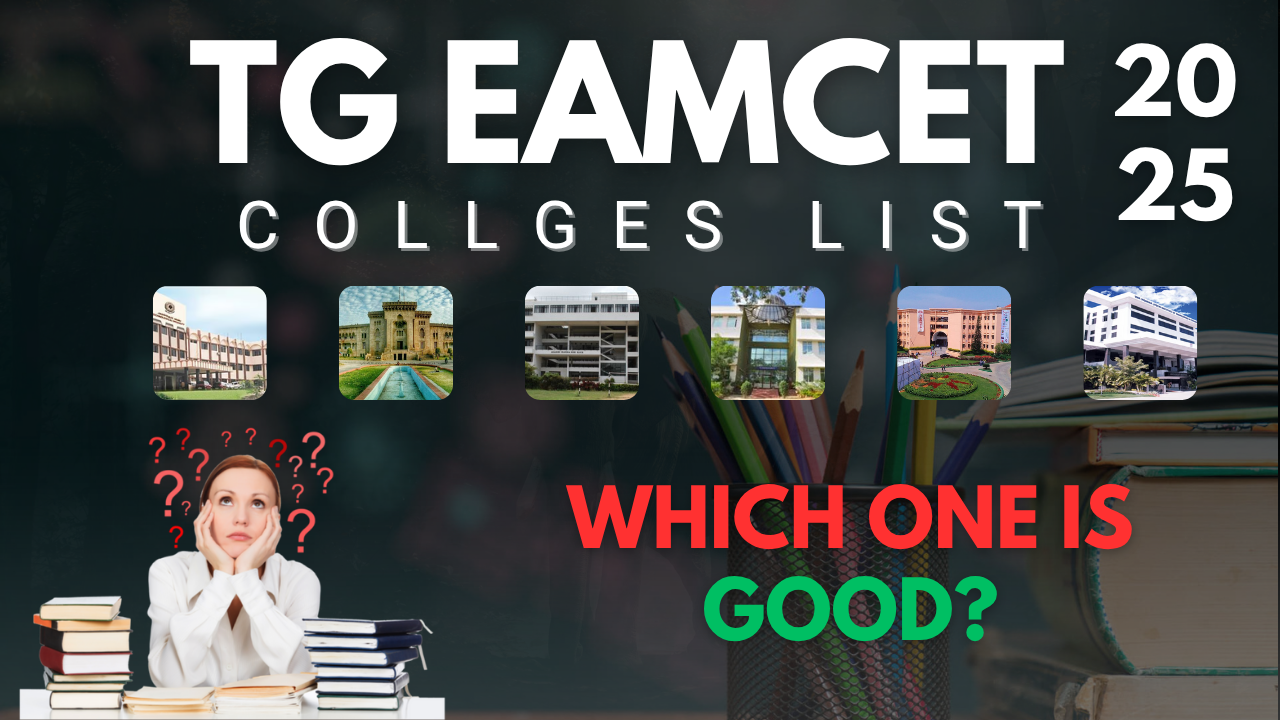 Top TG EAMCET Colleges List Accepting TG EAMCET 2025 Scores - TG EAPCET ...