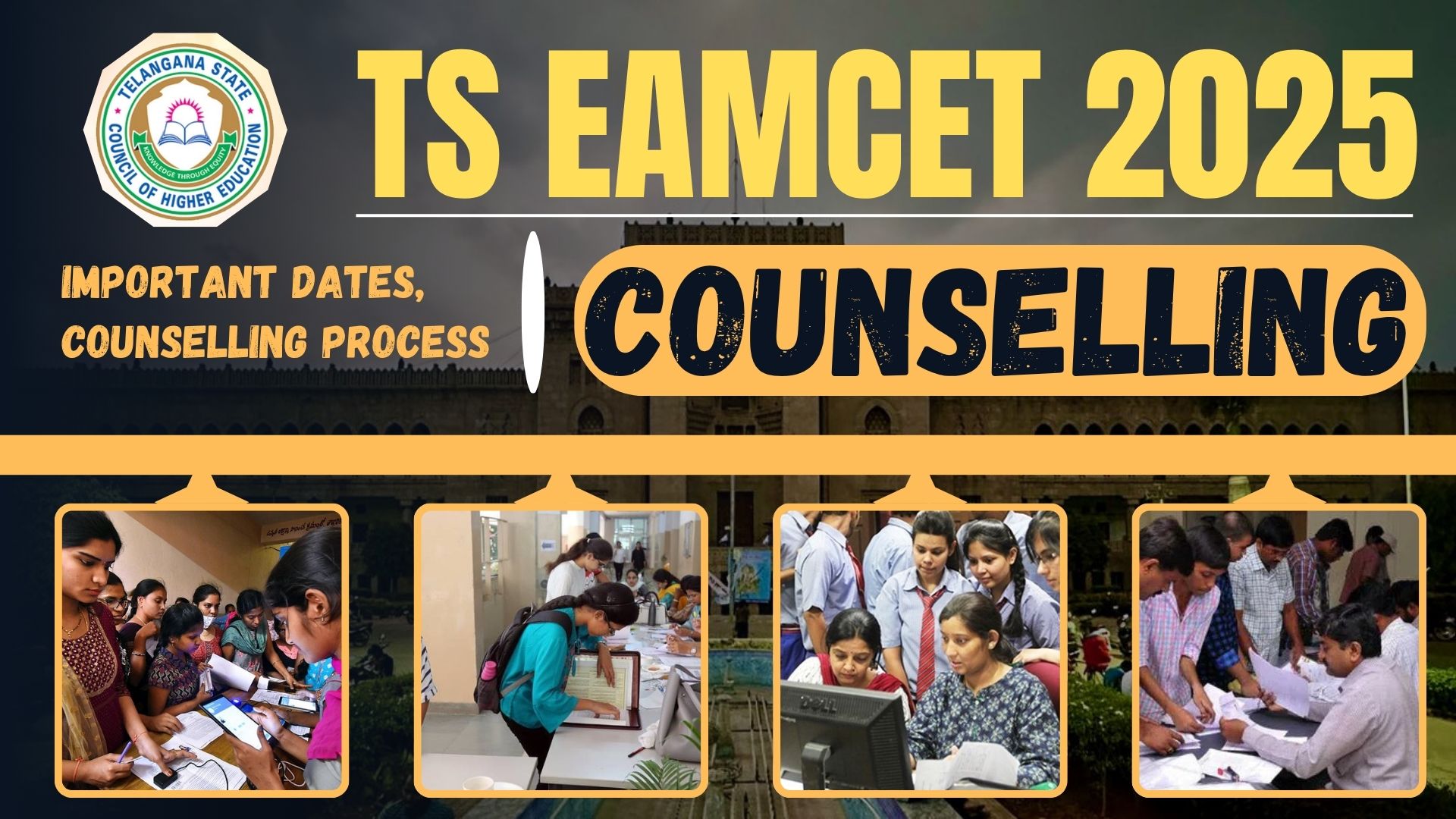 TS EAMCET Counselling Date 2025: Complete Schedule, Seat Allotment ...